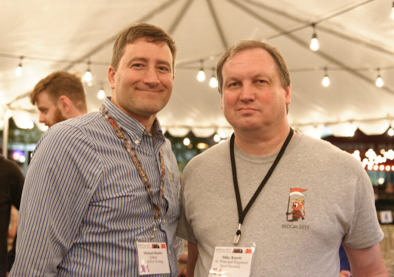 Honoring Mike Karels – BSDCan Operations Team